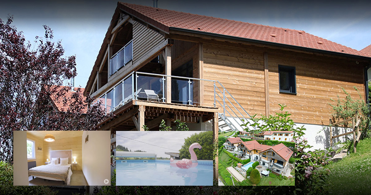 Chalet Lucy, location chalet gerardmer avec jacuzzi privatif pour 14 ...